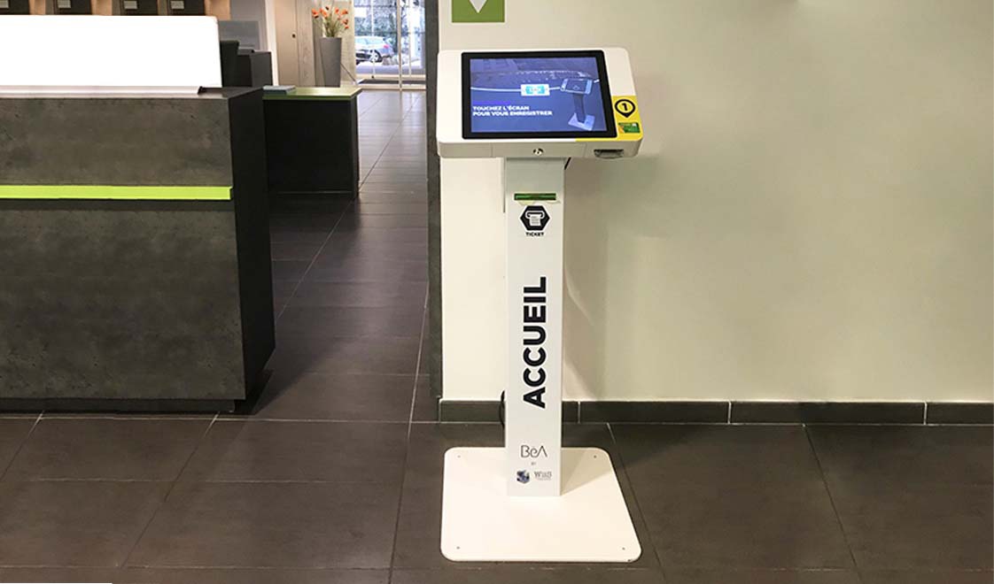 Kiosco de información EK 2000 - Easykiosk IPM France