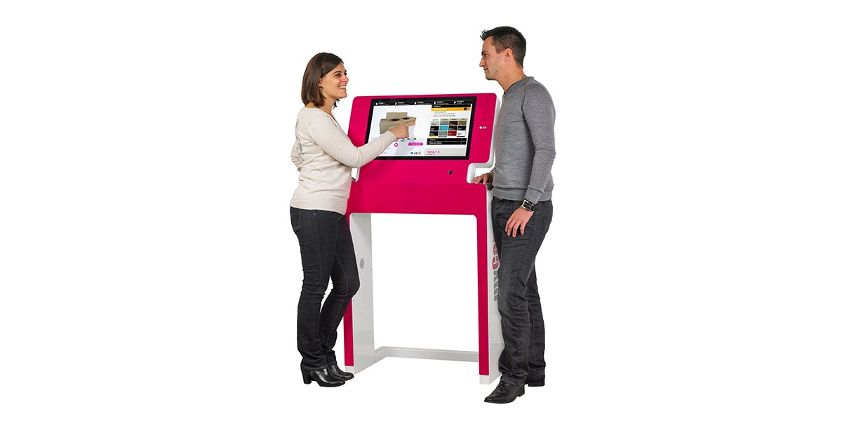 Borne interactive multi-services - Solution Easykiosk IPM France